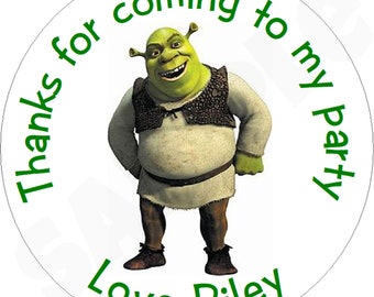 Shrek Label - Etsy UK
