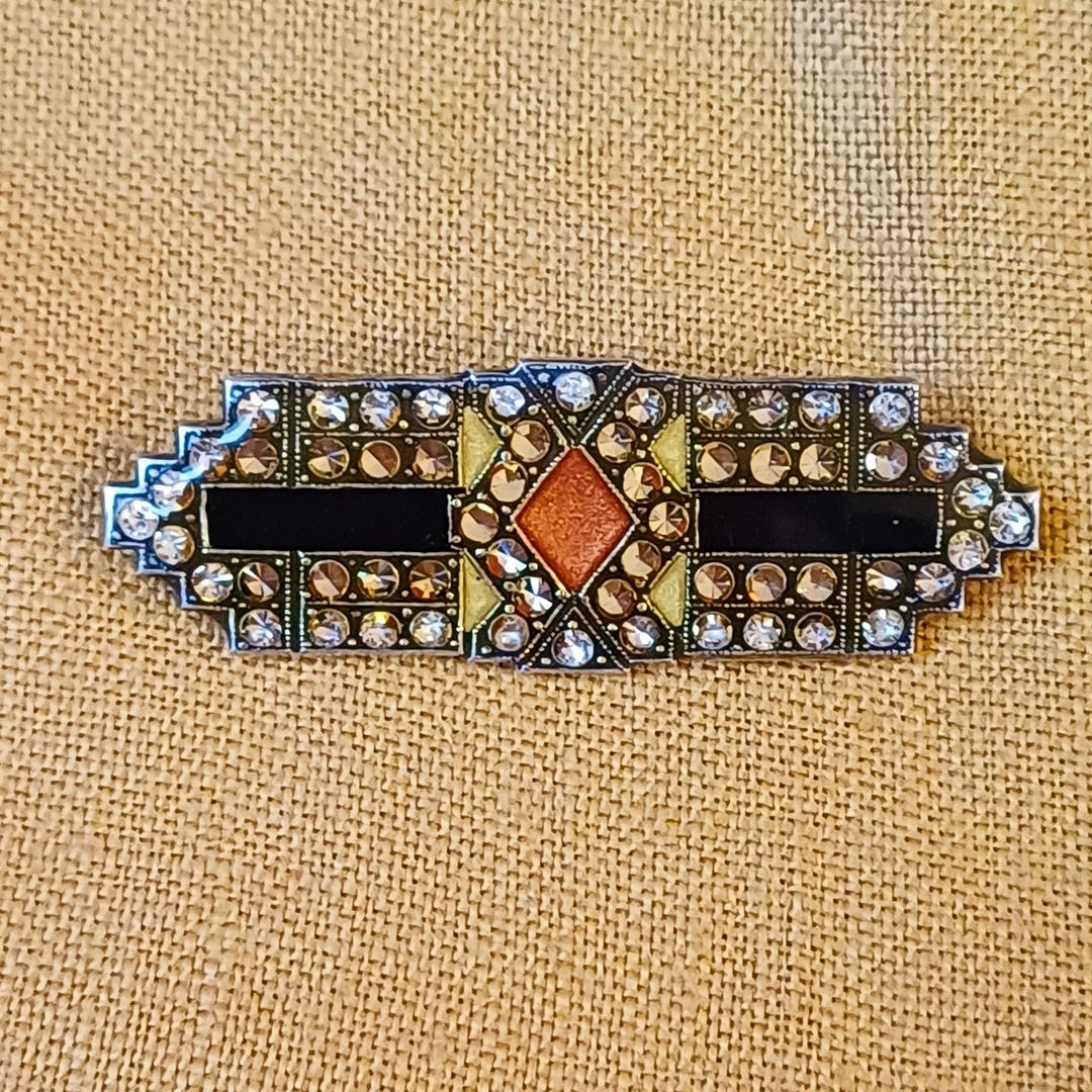 Original Pierre Bex Brooch, Vintage Brooch, Early Pierre Bex, Art Deco ...