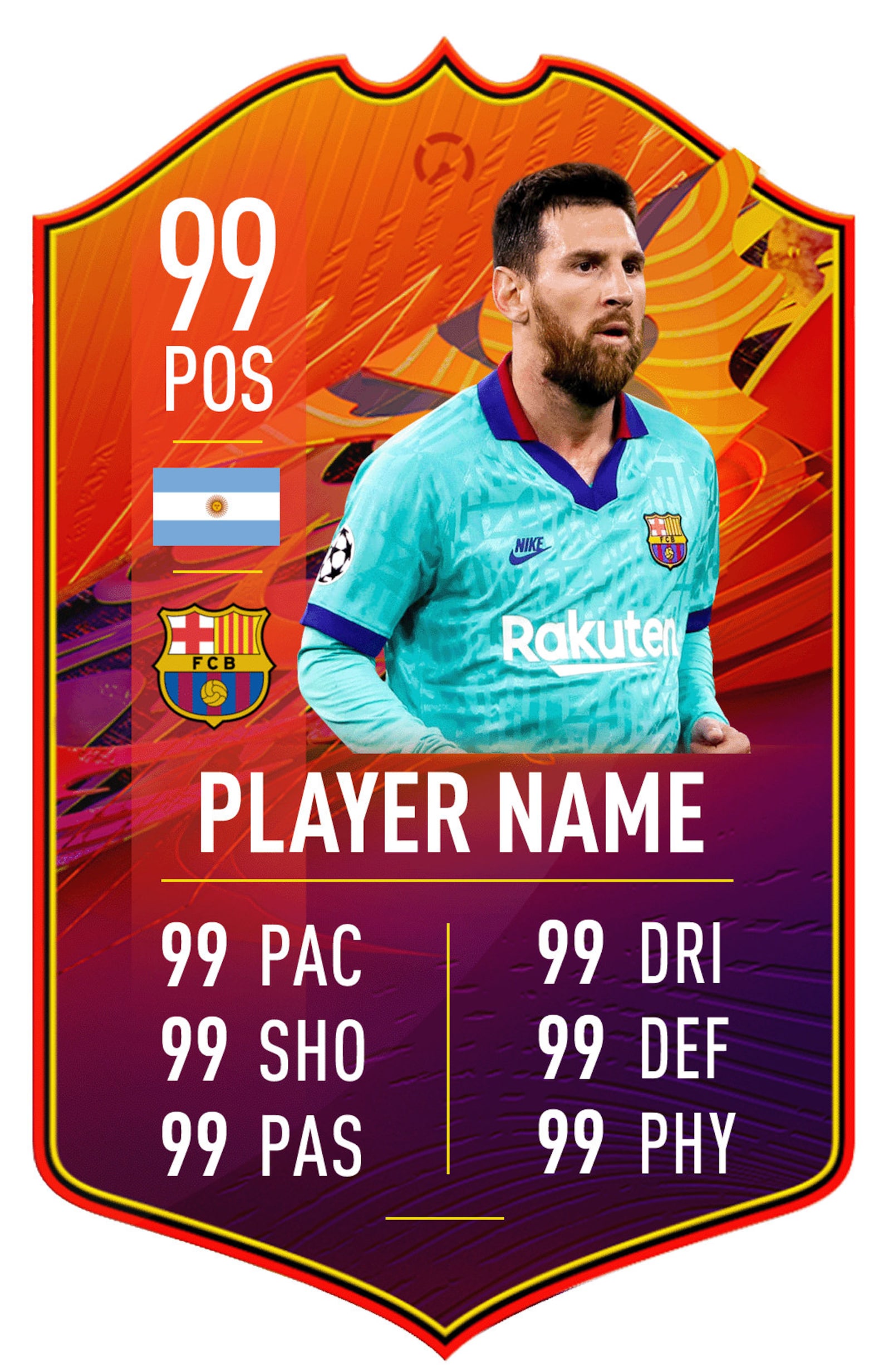 Títulos personalizados TARJETA FUT FIFA 21 Ultimate Team Board | Etsy
