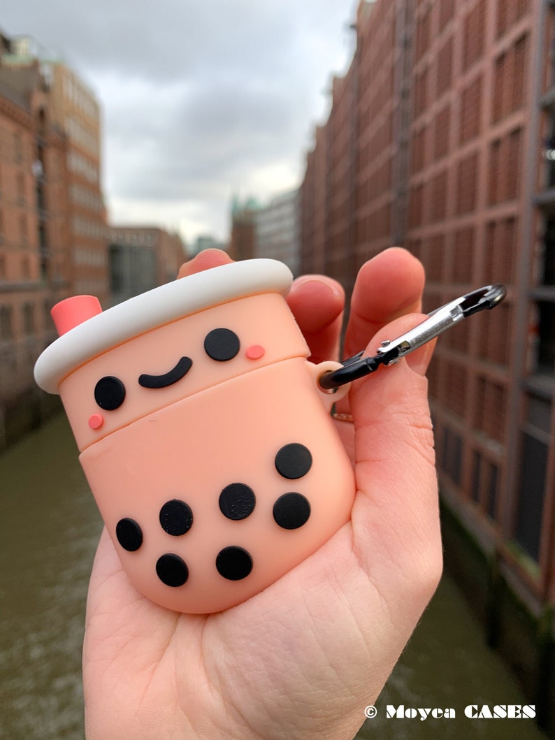 Bubble Tea Airpods Pro Case 3D Cute Food Funny Airpods 1 2 - Etsy