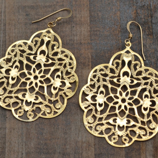 Filigree Earrings - Etsy