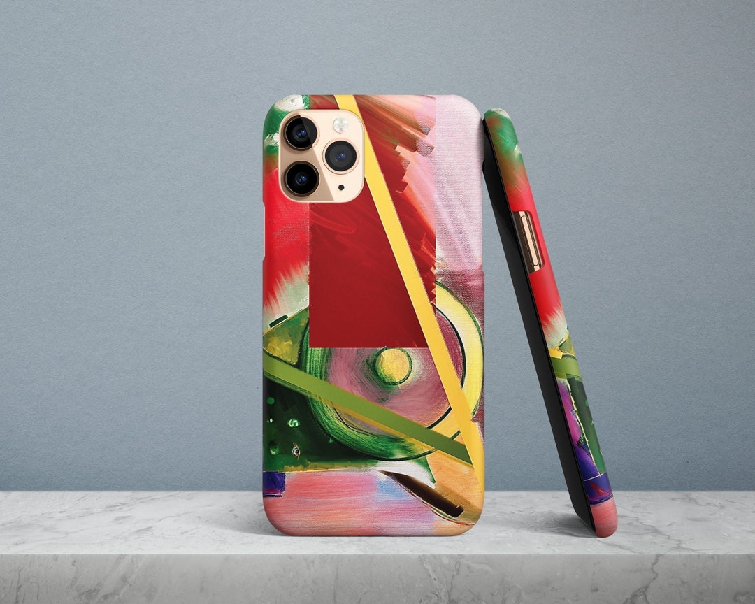 Abstract Canvas Phone Case for iPhone 14 13 Pro Max 12 Mini - Etsy