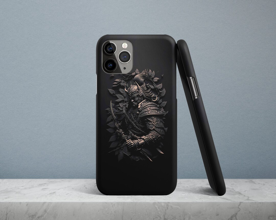 Black Samurai Case for iPhone 15, 14, 13 Pro Max, 12 Mini, 11 Pro, X ...