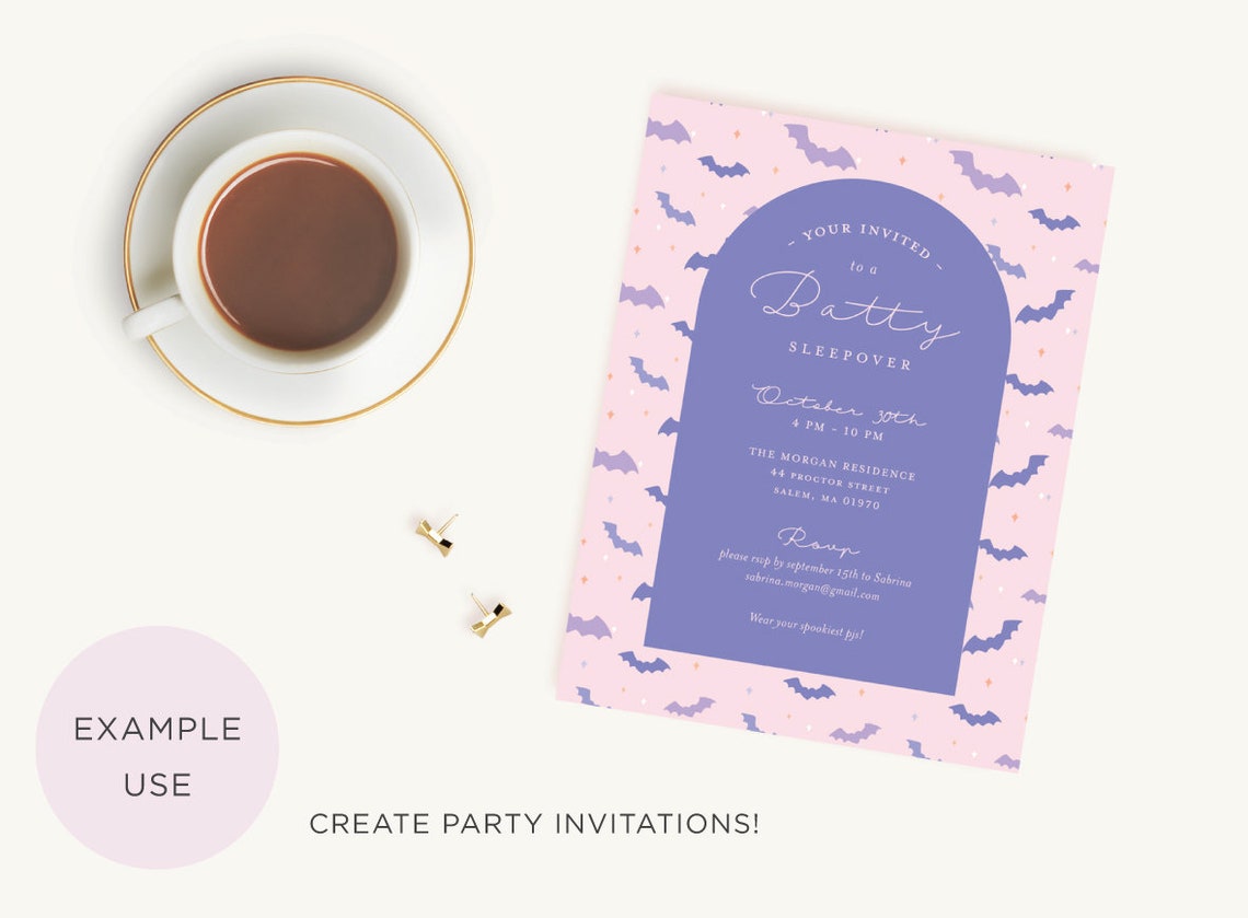 Pastel Halloween Digital Paper Cute Spooky Seamless Pattern - Etsy