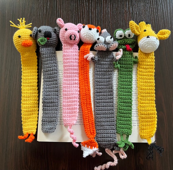 Crochet Pattern PDF // Mouse Bookmark / Handmade Gift - Etsy Canada