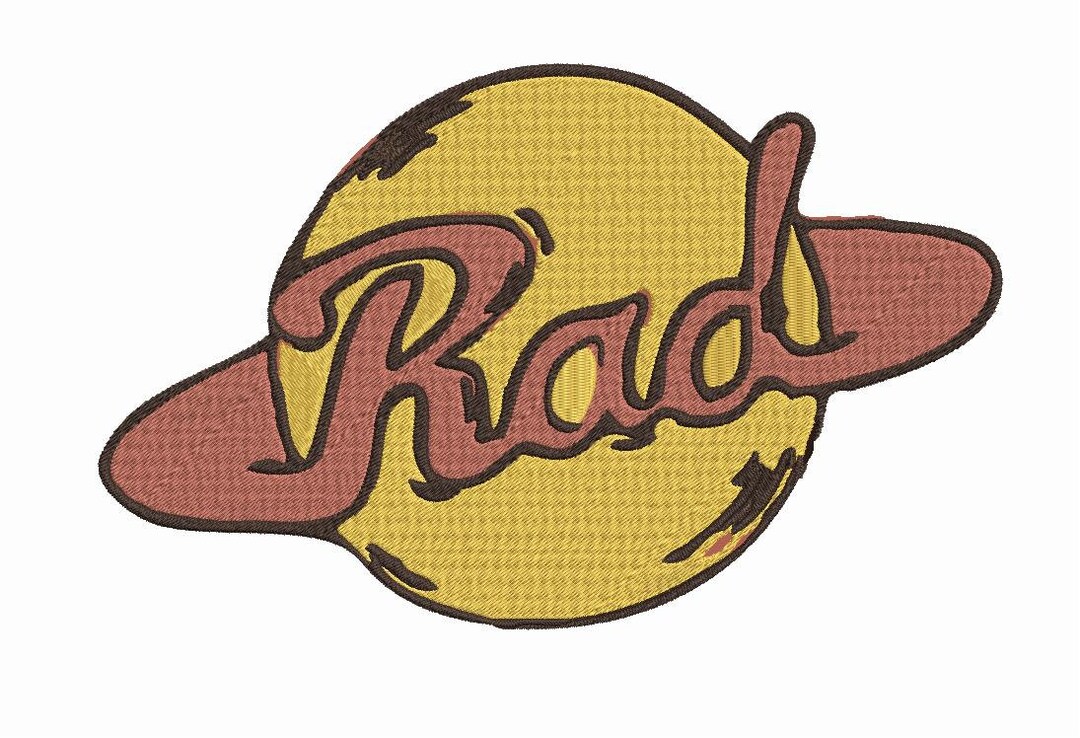 Rad Embroidery File - Etsy