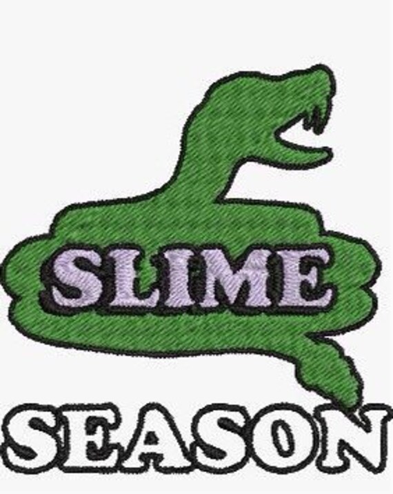 Slime SZN Embroidery File | Etsy