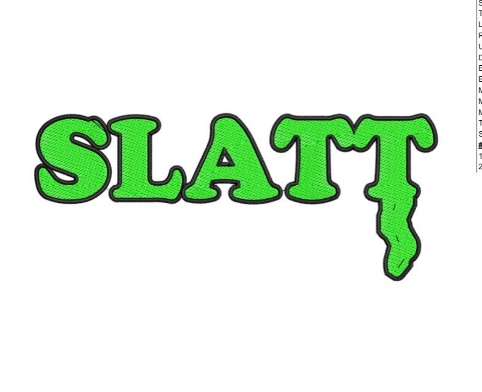 Slatt Embroidery File | Etsy