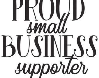 Proud Supporter - Etsy