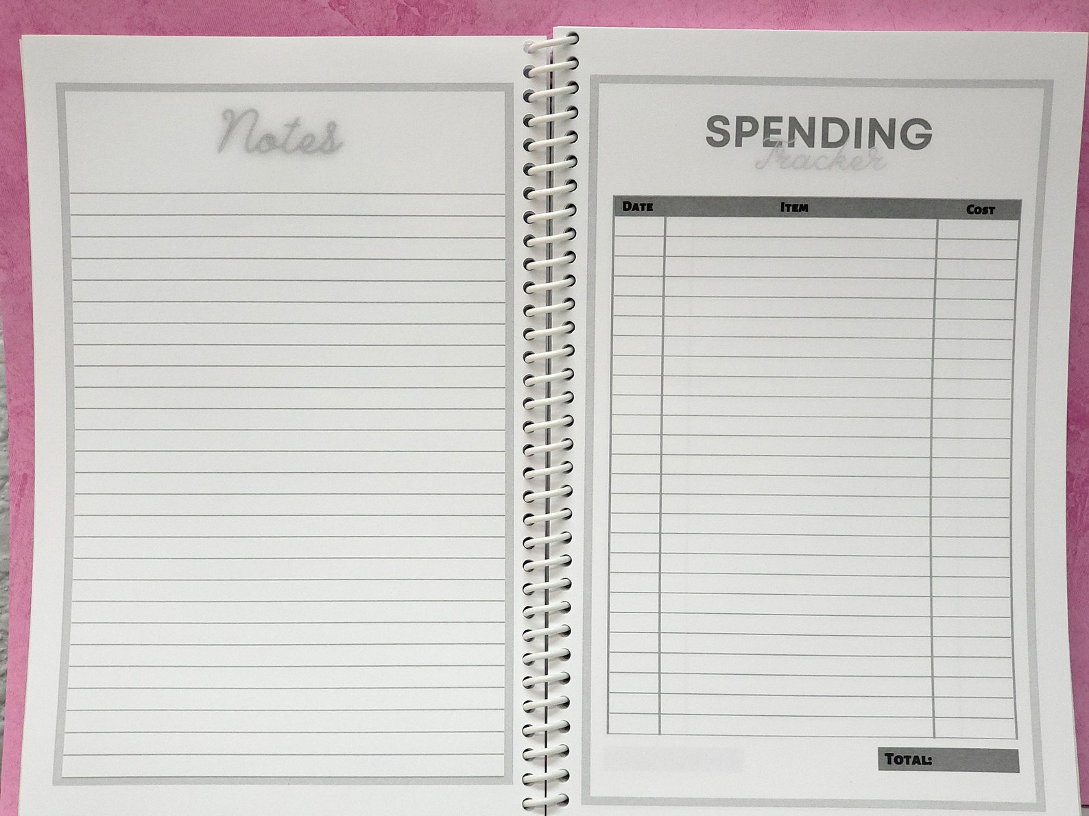 Monthly Budget Planner, Spending Tracker Notebook, Money Budgeting Tool ...