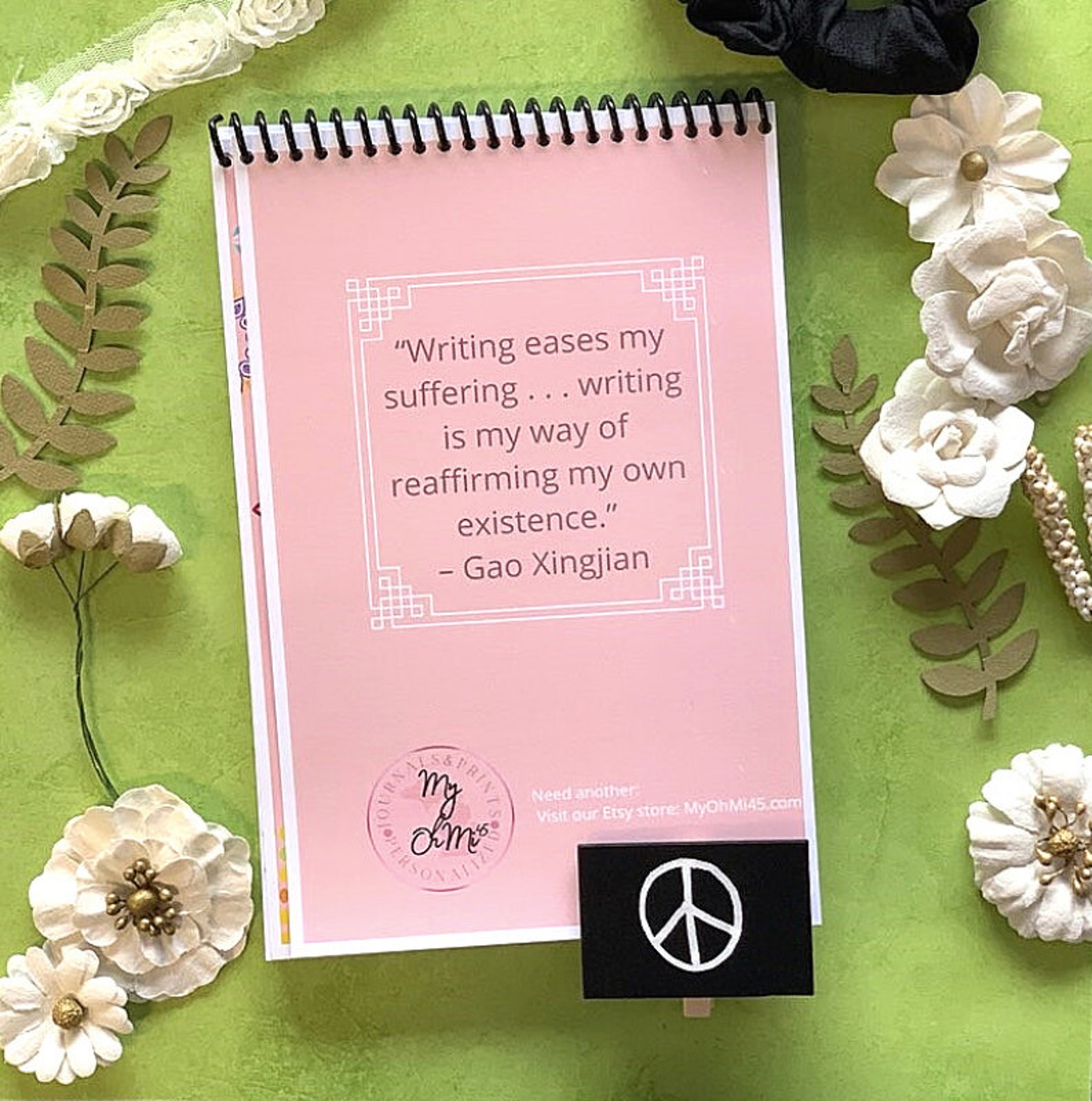 Girly Mandala Journal Pink Boho Pretty Journal Writer's - Etsy UK