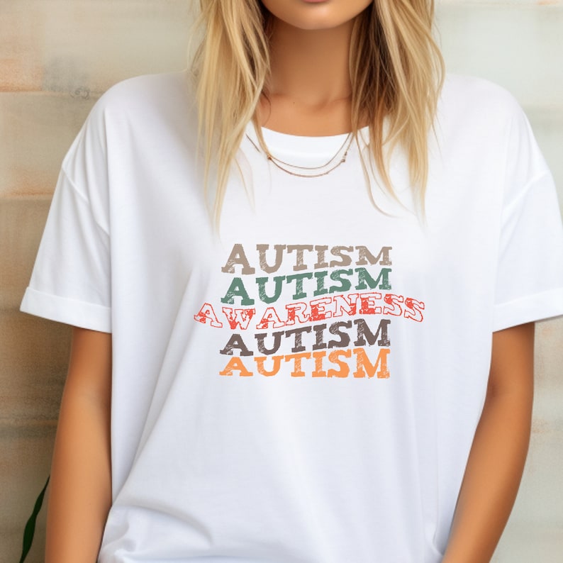 Autism Awareness Shirt, the Brown Wave, Inclusion Tee, Autism Month, Autism Support, Equality ...