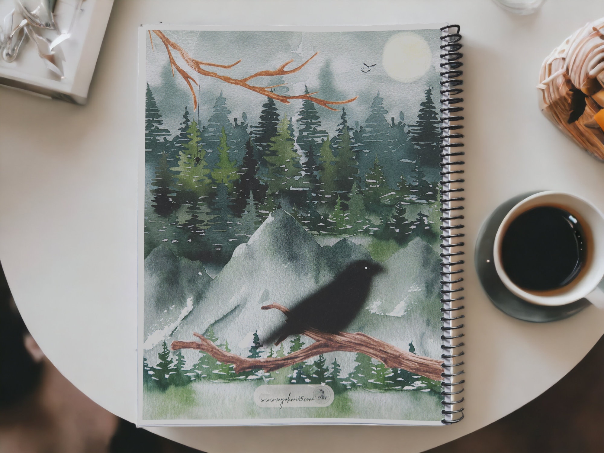 Darkly Elegant Edgar Allan Poe Inspired Schedule Work Planner 8am to ...