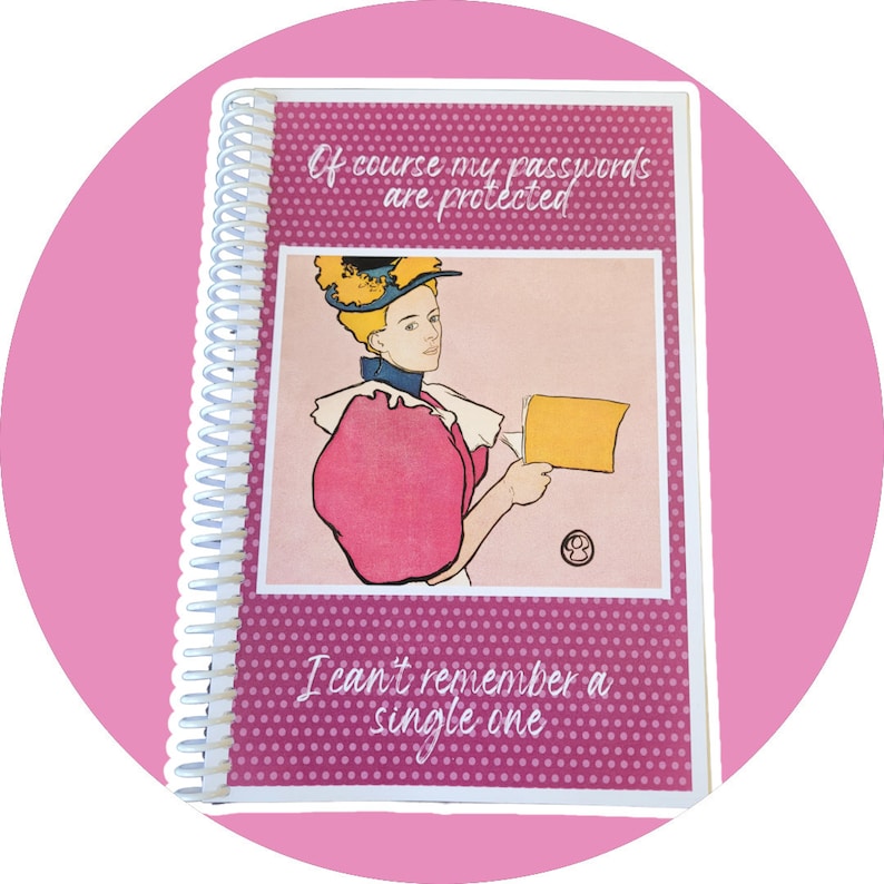 Large Font Password and Address Book - 5.5 X 8.5 Size. of Course My ...