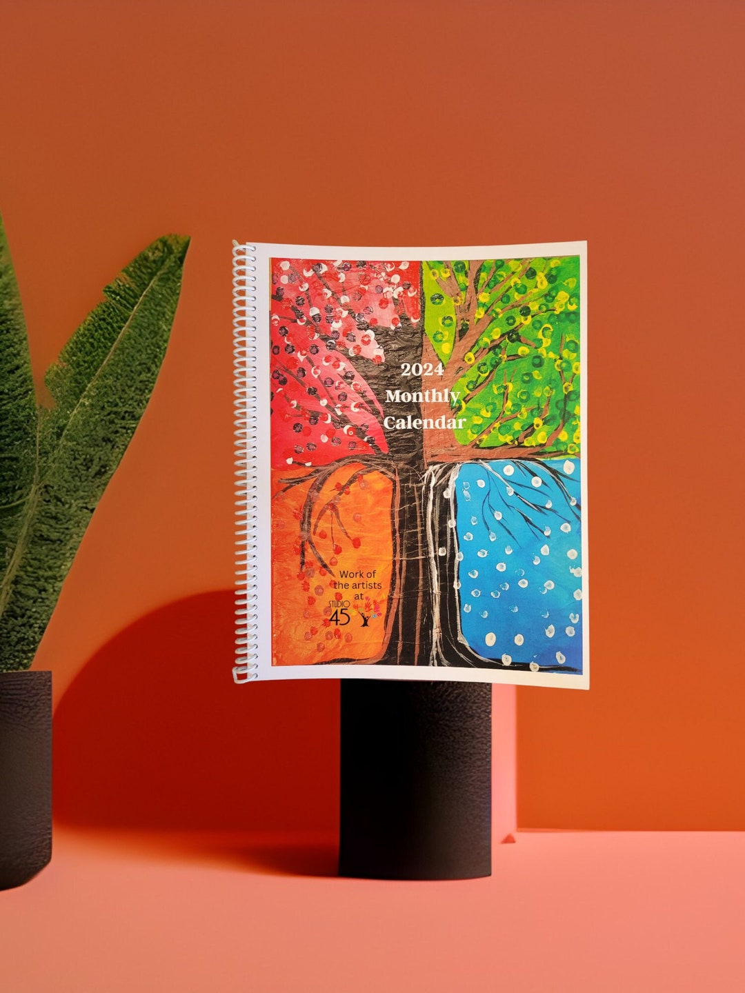 2024 Empowerment Art Calendar, Studio 45 Artists Desktop Book-style ...