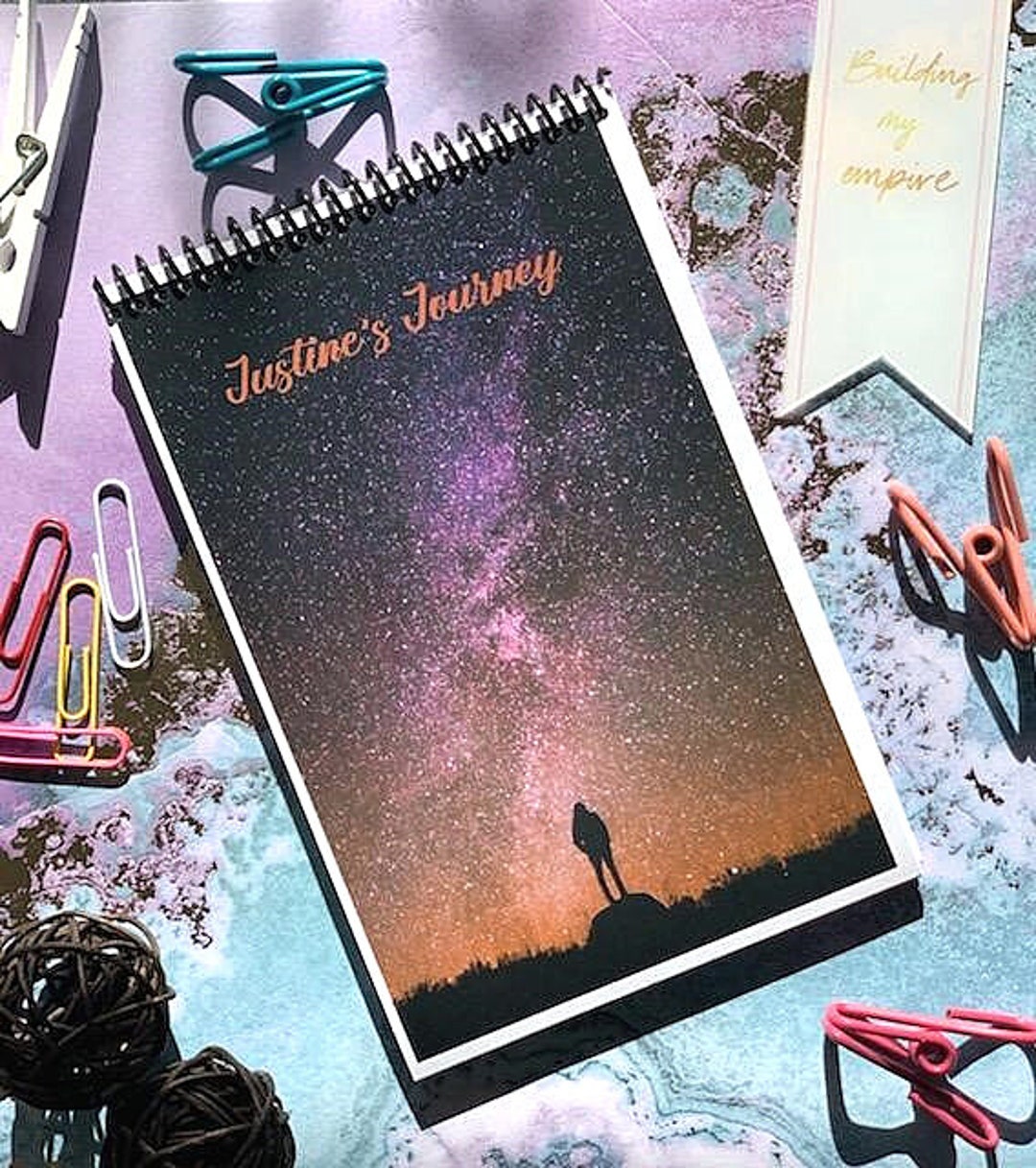 Galaxy Journal- Notebook and Journal- 5.5"x8.5" Size- Pocket Size ...