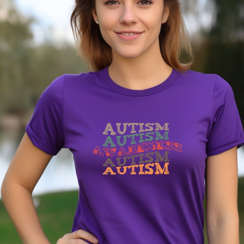 Autism Awareness Shirt, the Brown Wave, Inclusion Tee, Autism Month, Autism Support, Equality ...