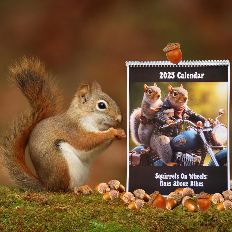 Motorcycle Calendar 2025 - Etsy