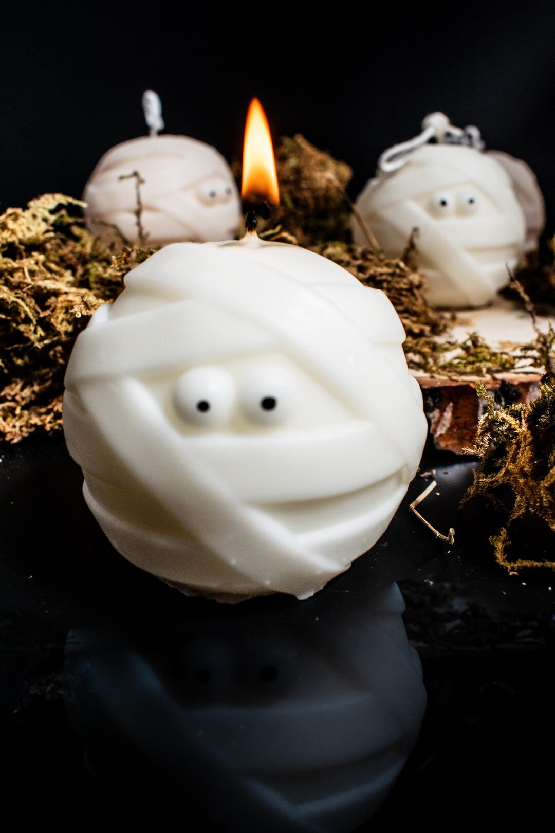Mummy Candle, Halloween Mummy, Decorative Candle, Halloween Decoration ...
