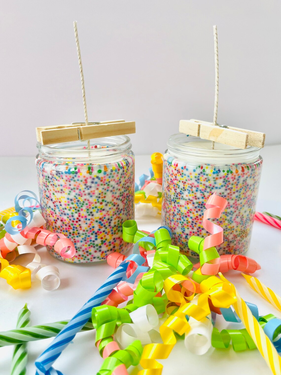 Custom Birthday Candle, Sprinkle Candle, 8 Ounce Soy Candle, Birthday ...