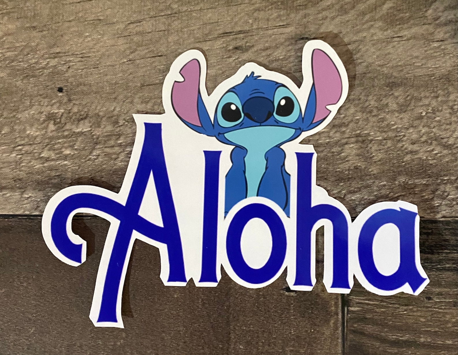 Aloha Stitch Sticker Disney Inspirado | Etsy