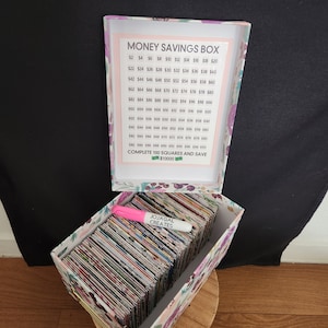 10k Money Savings Challenge 100 Envelopes - Etsy