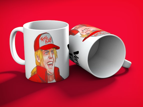 Terry Bogard Meme Mug Kof Meme Game Mug Classic Game | Etsy