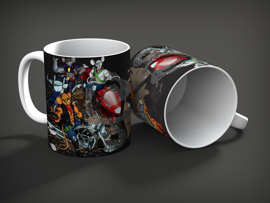 Biker Mice From Mars Mug – Retro 90s Cartoon Coffee Cup, Personalized ...