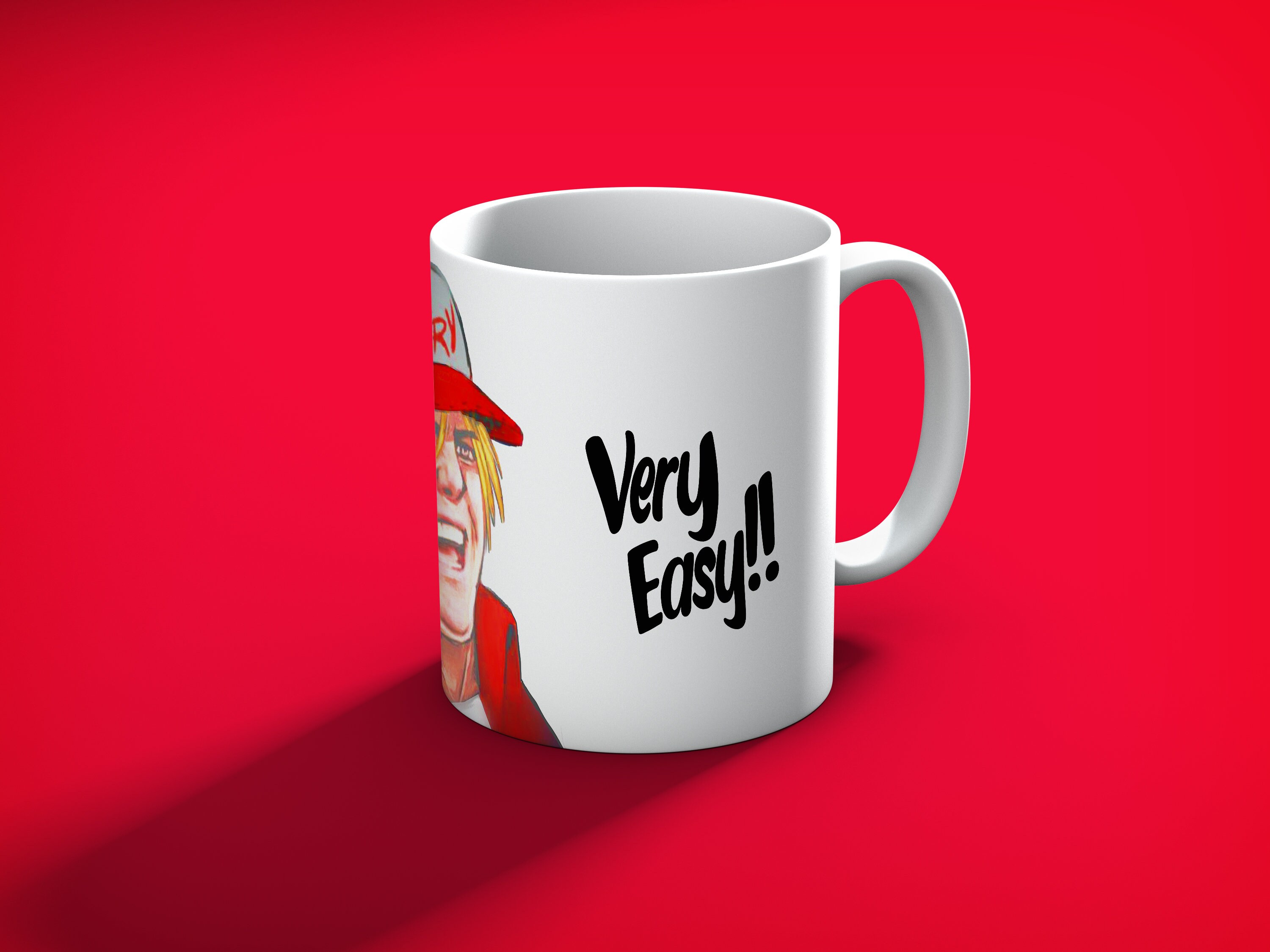 Terry Bogard Meme Mug - Kof - Meme - Game Mug - Classic Game - Gamer ...