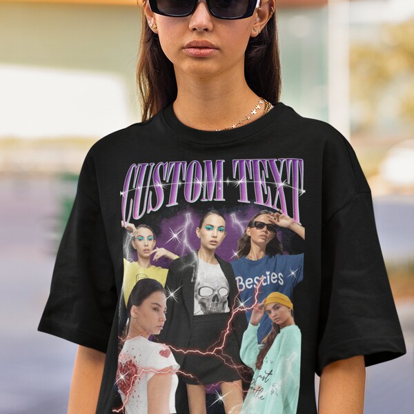 Custom Photo Oversized Shirt - Etsy