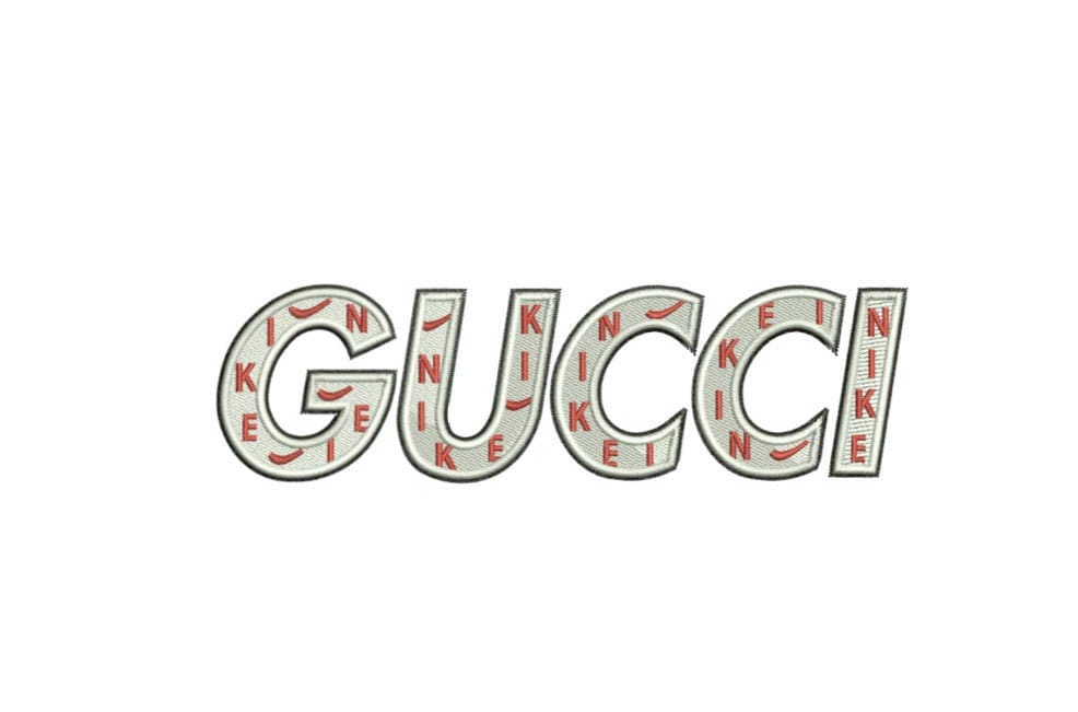 Gucci Nike Logo All Cap Gucci Logo Nikejef art dst emb exp | Etsy