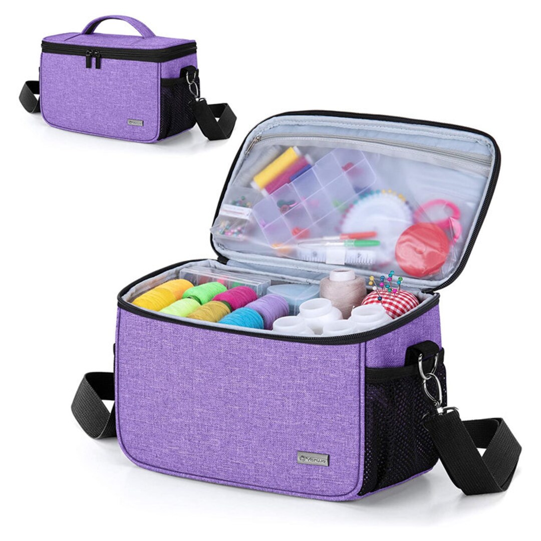 Sewing Accessories Organizer, Craft Storage Bag for Sewing Tools and ...
