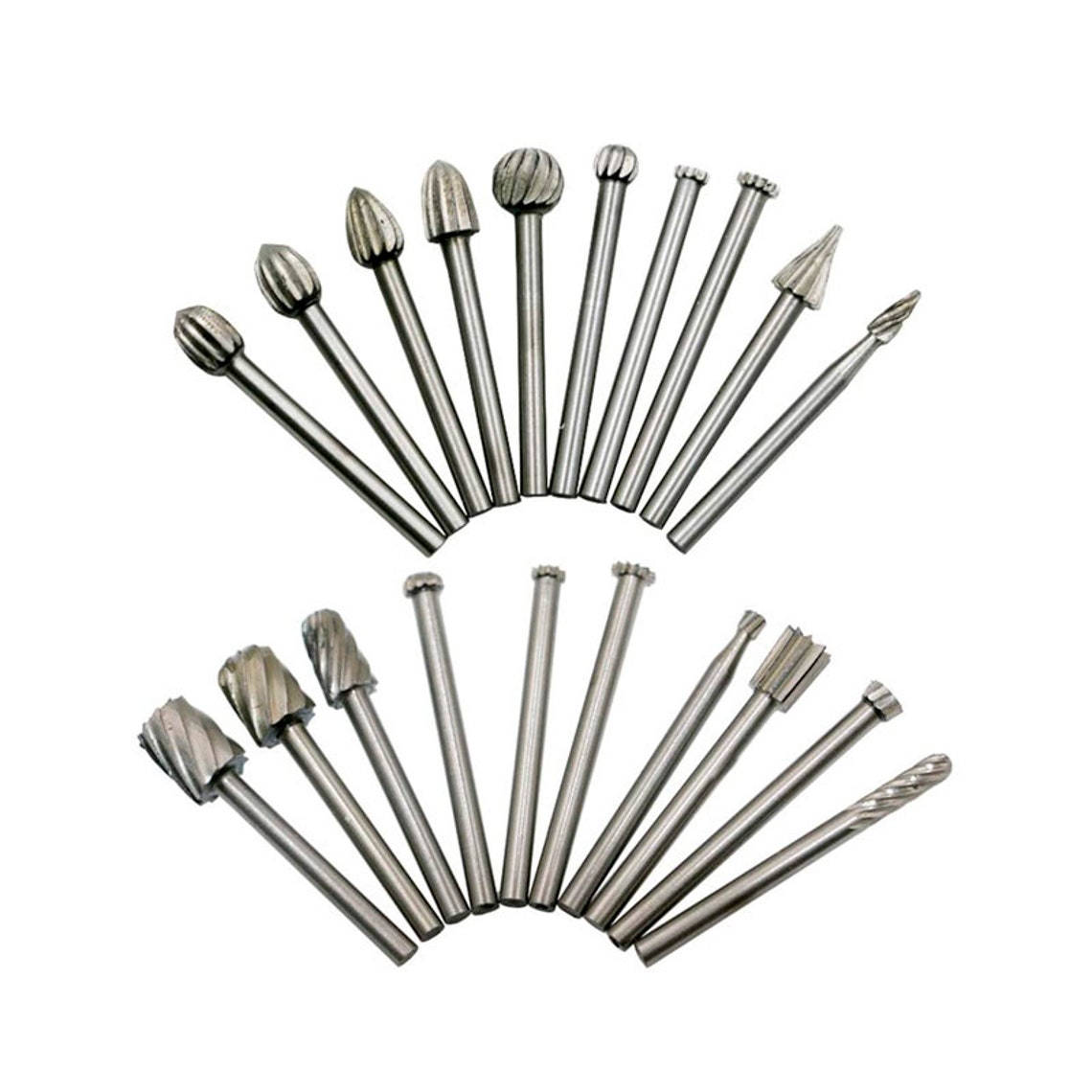20Pc Carbide Router Bit Set Tungsten Carbide Rotary Burr Set | Etsy