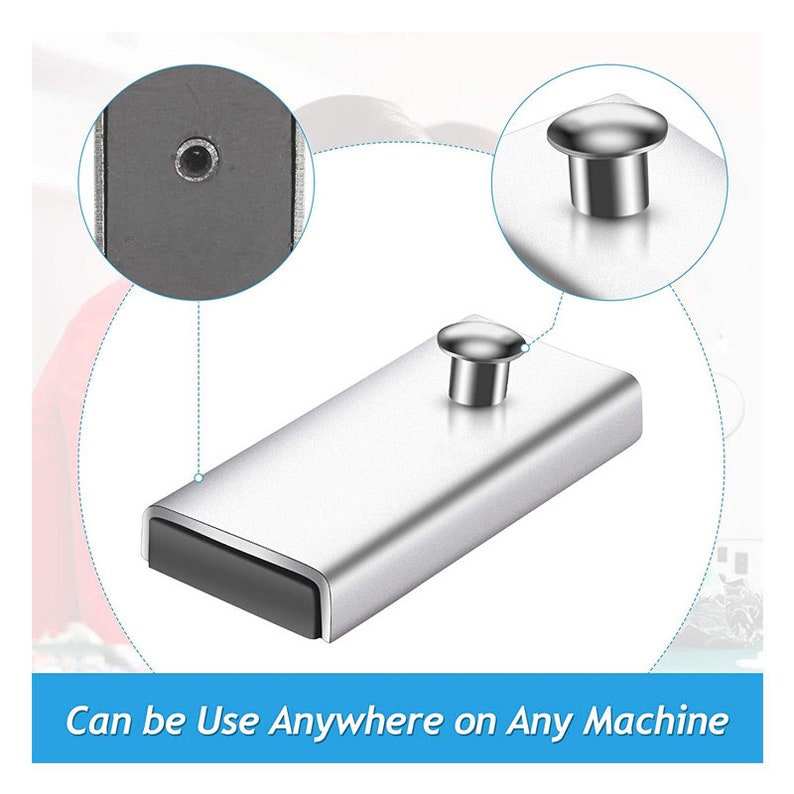 2 Pieces Magnetic Seam Guide Sewing Machine Seam Gauge Sewing | Etsy