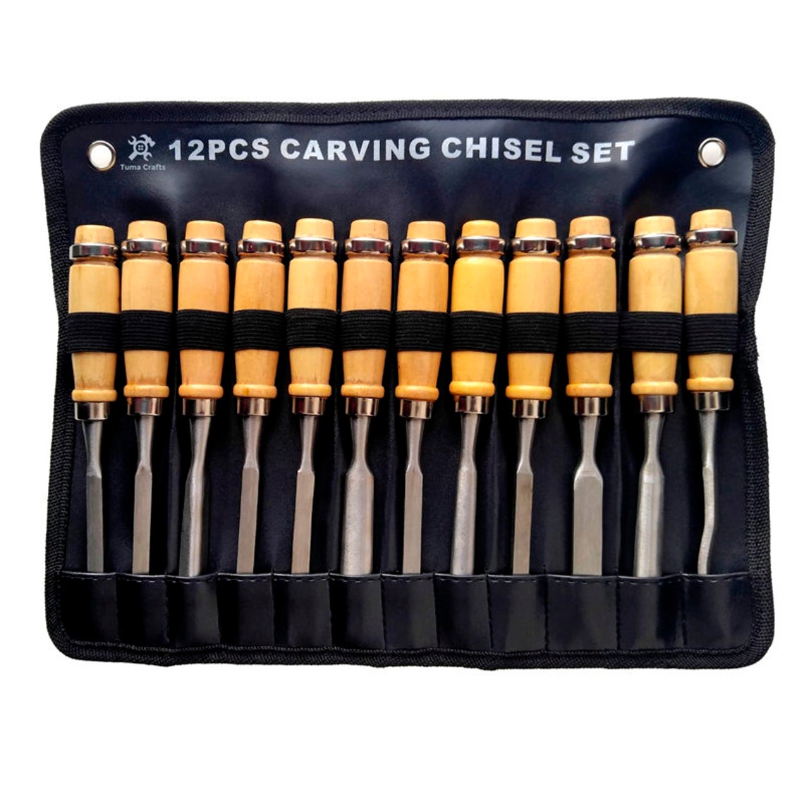 Professional Wood Carving Chisel Set 12 Piece Sharp - Etsy