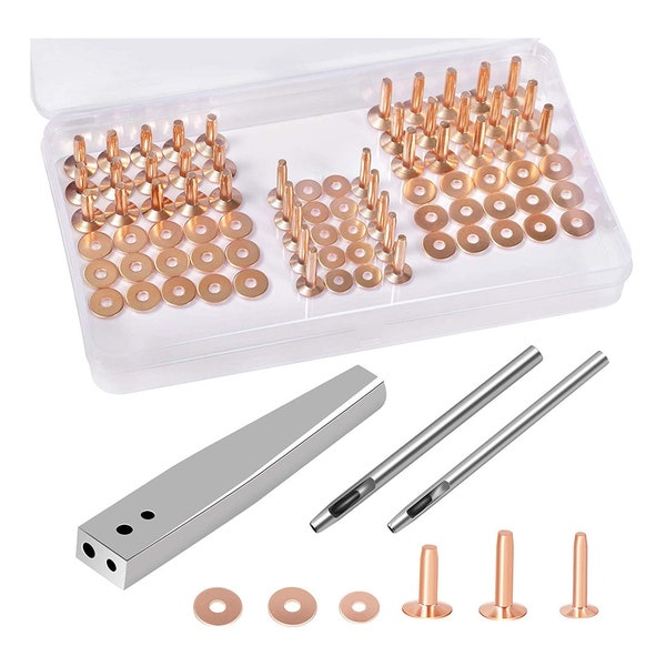 Copper Rivets - Etsy