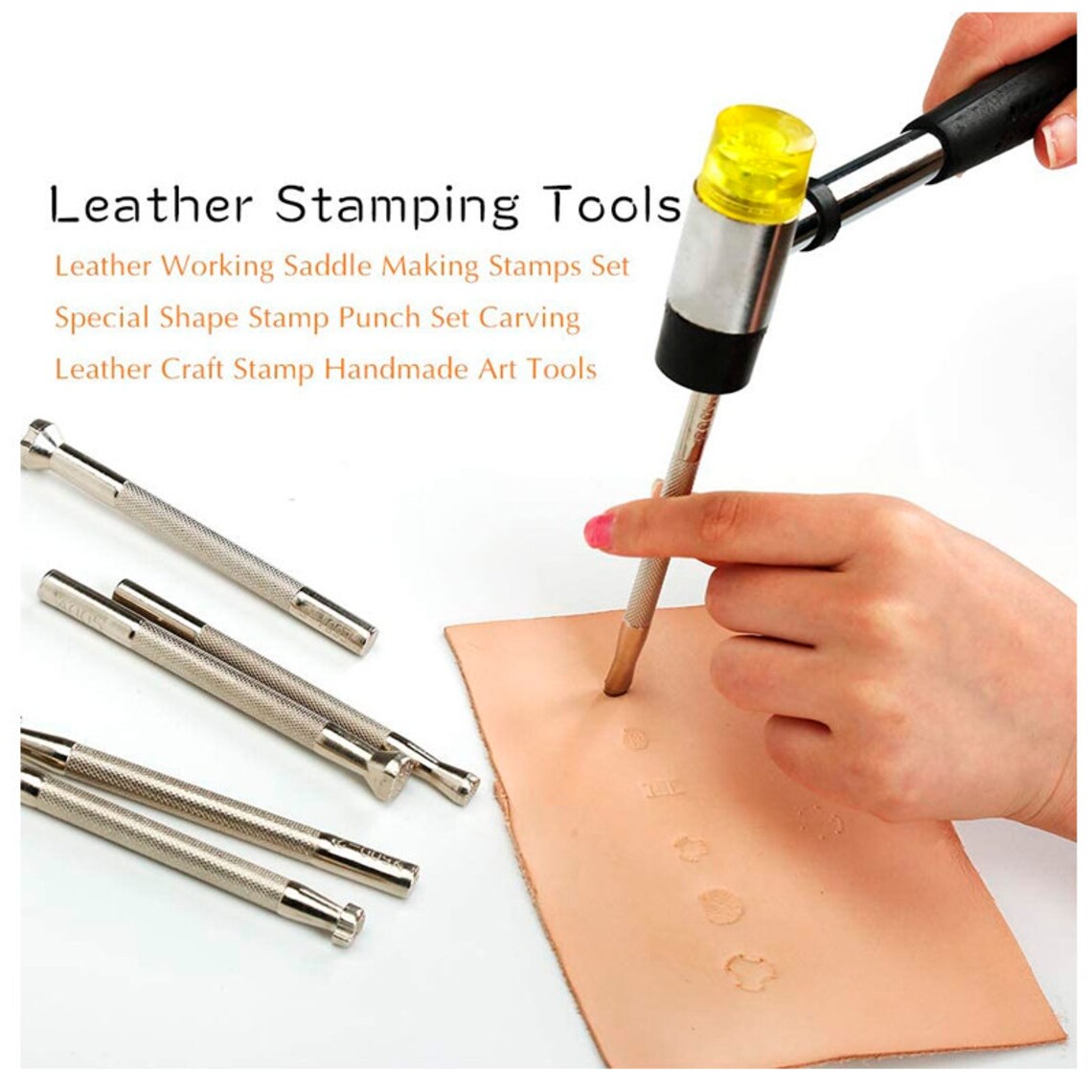 Lokunn 128 Pieces Leather Tool Kit Leather Work Tool - Etsy