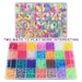 18000 Loom Bands Kit: DIY Rubber Bands Kits, 500 Clips, 40 Charms,loom ...