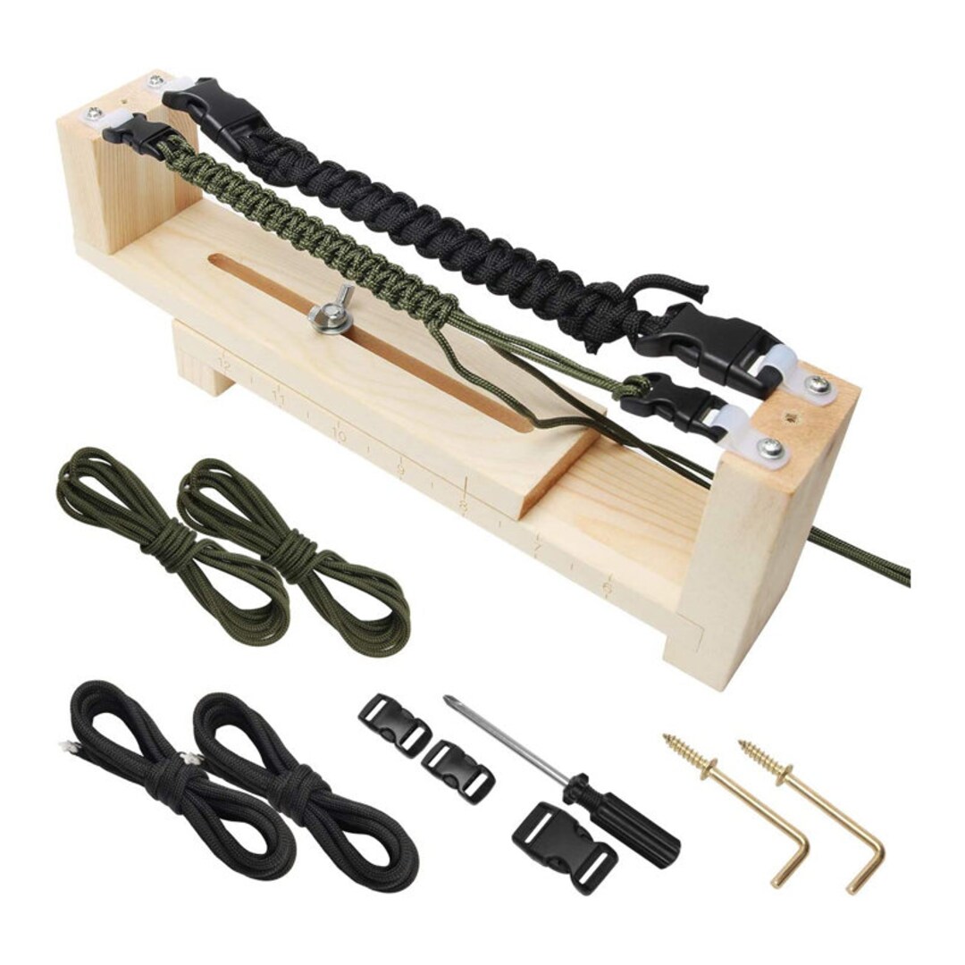 Paracord Bracelet Jig Adjustable Length Paracord Jig Bracelet - Etsy ...