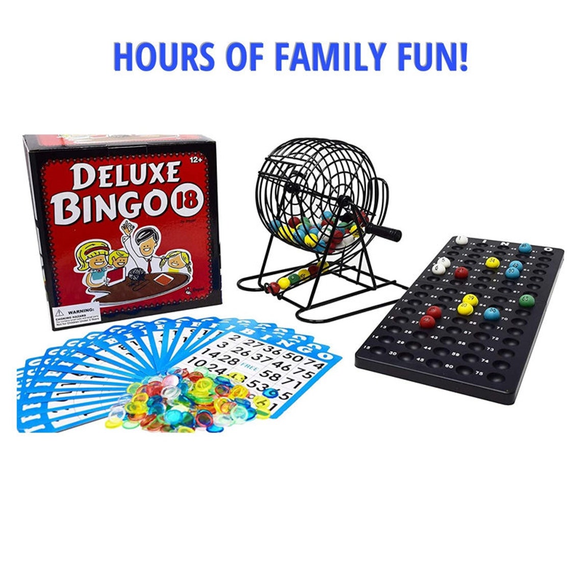 Regal Games Deluxe Bingo Game Set With Bingo Cage Bingo Etsy