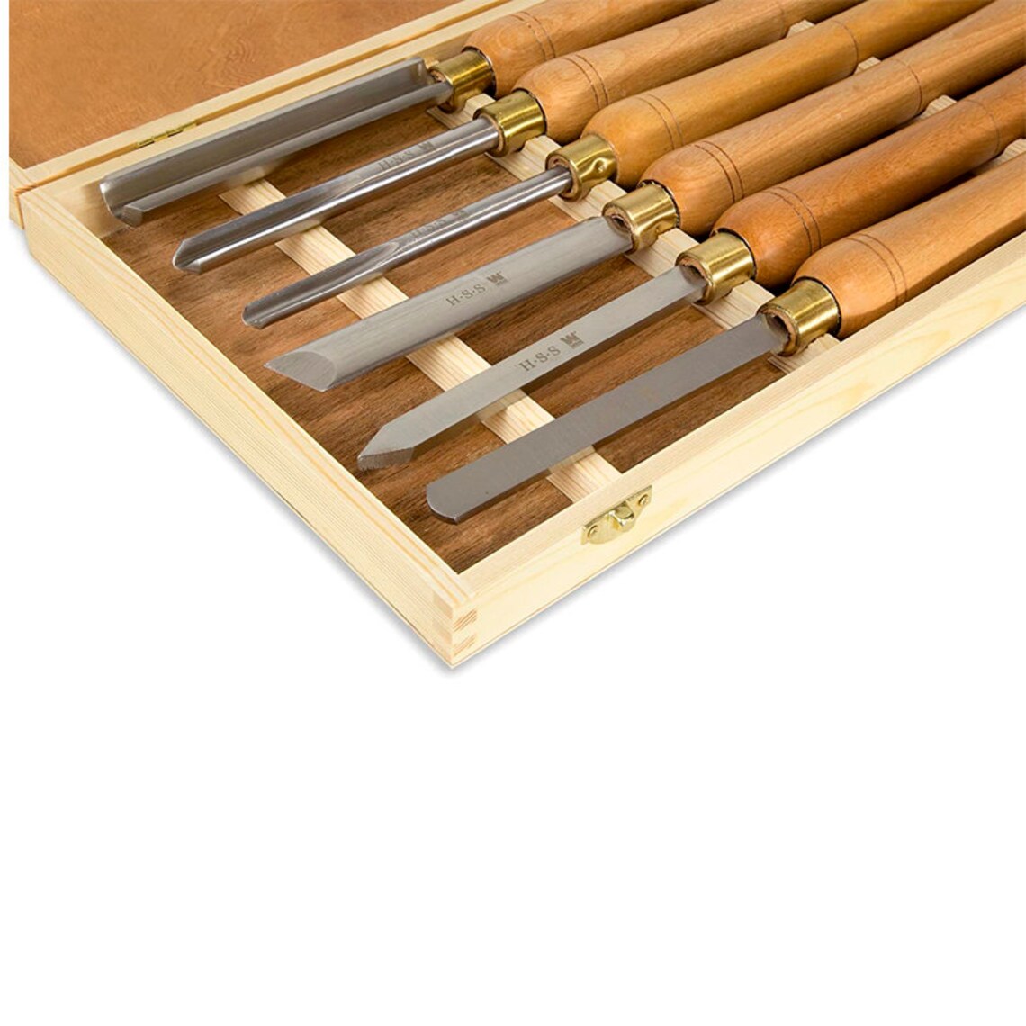 6-Piece Artisan Chisel Set with 6-Inch High-Speed Steel Blades | Etsy