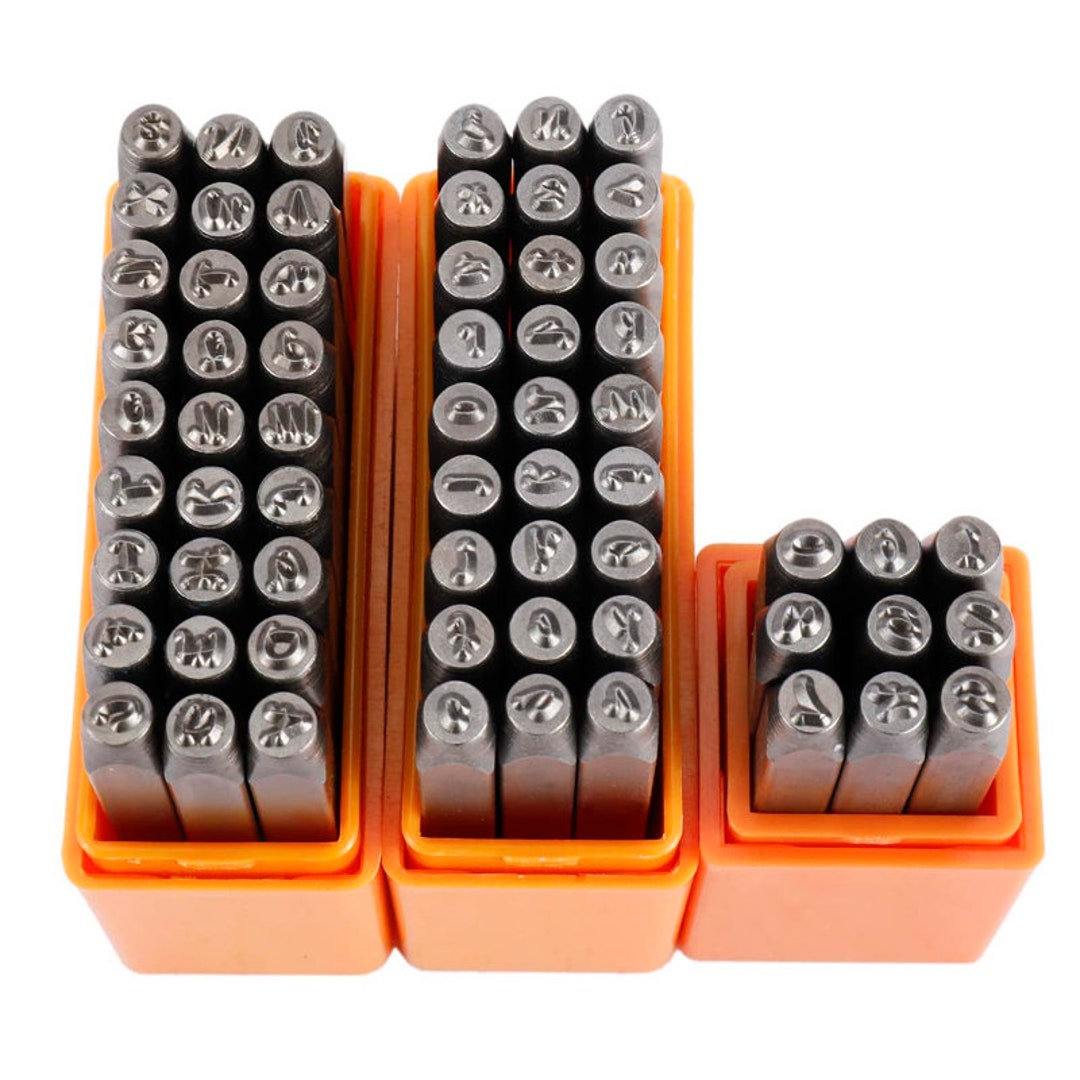 Number and Letter Punch Metal Stamping Kit 63 Piece Punch - Etsy