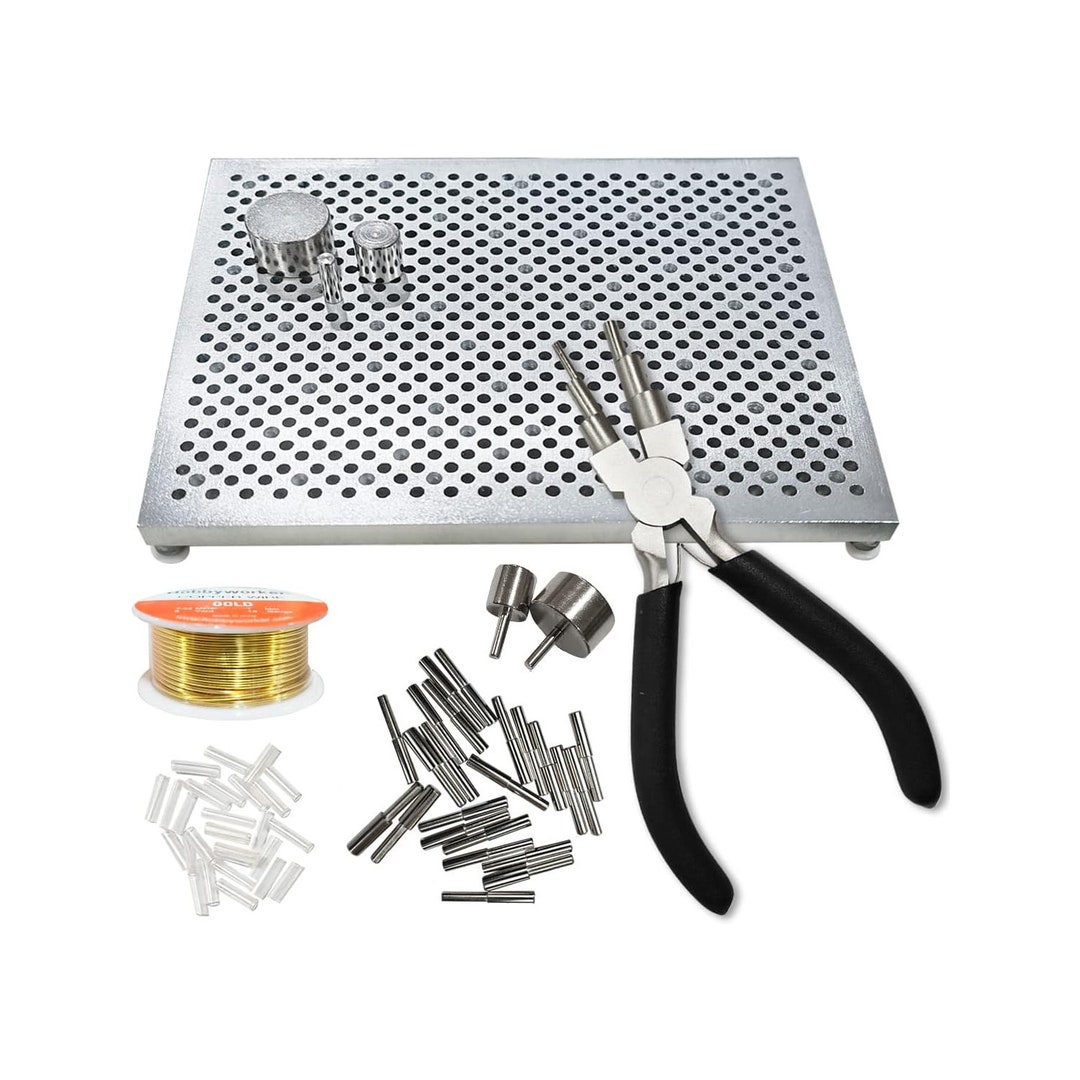 The Hobbyworker Wire Wrapping Kit Wire Jig With Jewelry Craft - Etsy