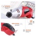 121 Piece 160W 1.4A Corded Rotary Power Tool Kit Set With - Etsy