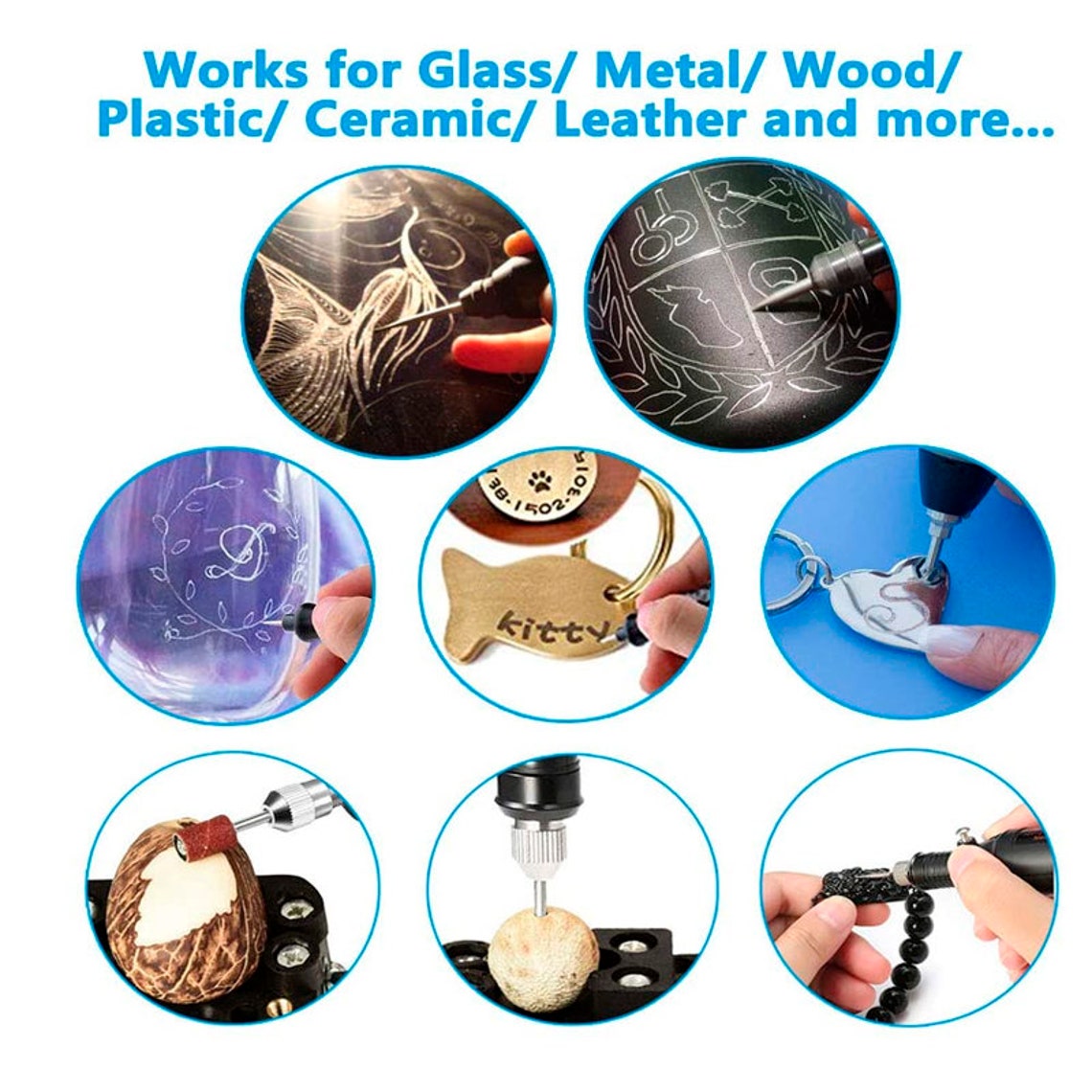 Electric Micro Engraver Pen Mini DIY Vibro Engraving Tool Kit - Etsy