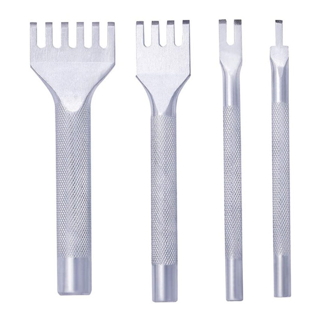 4 PCS Leather Stitching Punch Leather Hole Punch 1/2/4/6 DIY - Etsy
