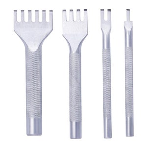 4 PCS Leather Stitching Punch Leather Hole Punch 1/2/4/6 DIY - Etsy