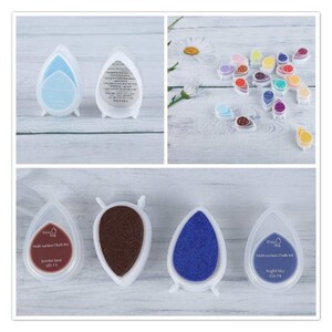 40-pack Craft Ink Pad Stamps DIY Multicolor Craft Stamp Pad - Etsy