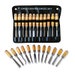 Professional Wood Carving Chisel Set 12 Piece Sharp Woodworking Tools ...