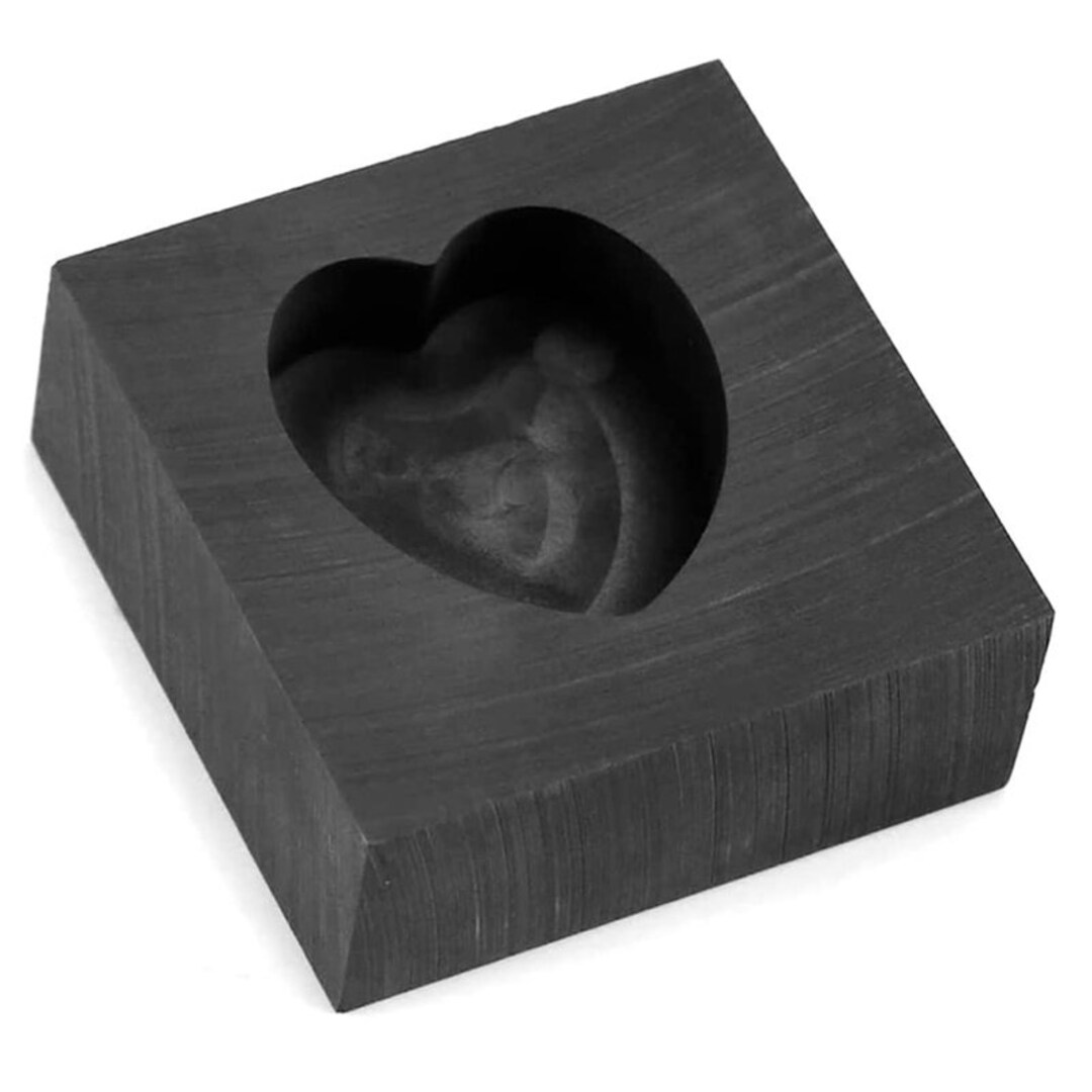 Heart Graphite Casting Mold, Graphite Casting Ingot Mold Crucible Mould ...